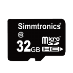 32GB Micro SD Card Class 10 Memory Card - Simmtronics