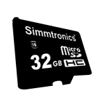 32GB Micro SD Card Class 10 Memory Card - Simmtronics