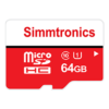 64GB Micro SD Card Class 10 Memory Card - Simmtronics
