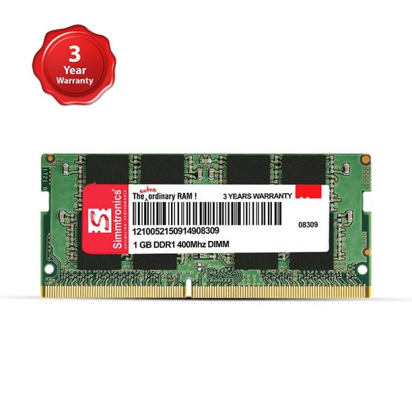8GB DDR3 LAPTOP RAM 1600MHz - Simmtronics