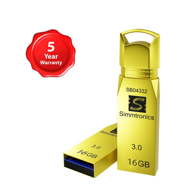 32GB USB DRIVE 2.0 WITH METAL BODY - Simmtronics